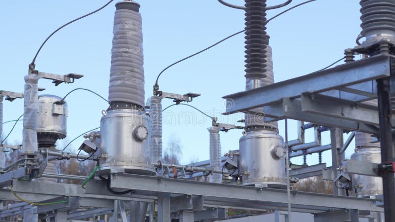 Distribution Unit Adorned with Spring-loaded Conductor Heads Stock ...