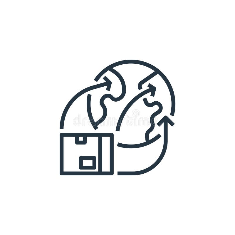 Distribution Icon. Filled Distribution Icon for Website Design and ...