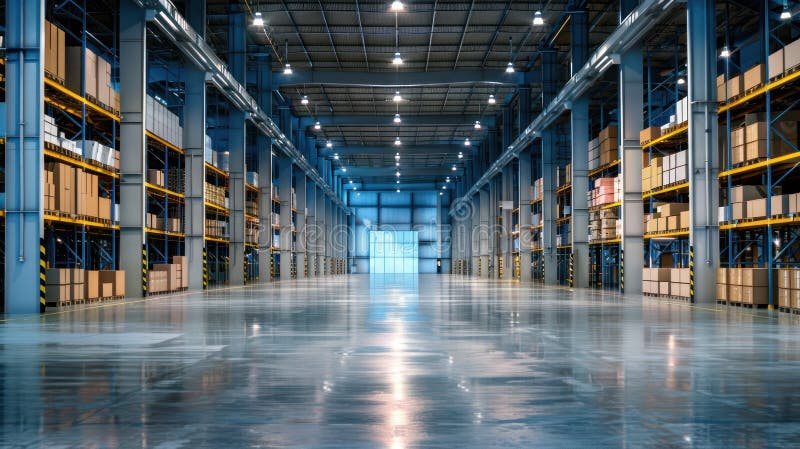 Distribution Warehouse Infrastructure Optimized for Rapid Stock ...