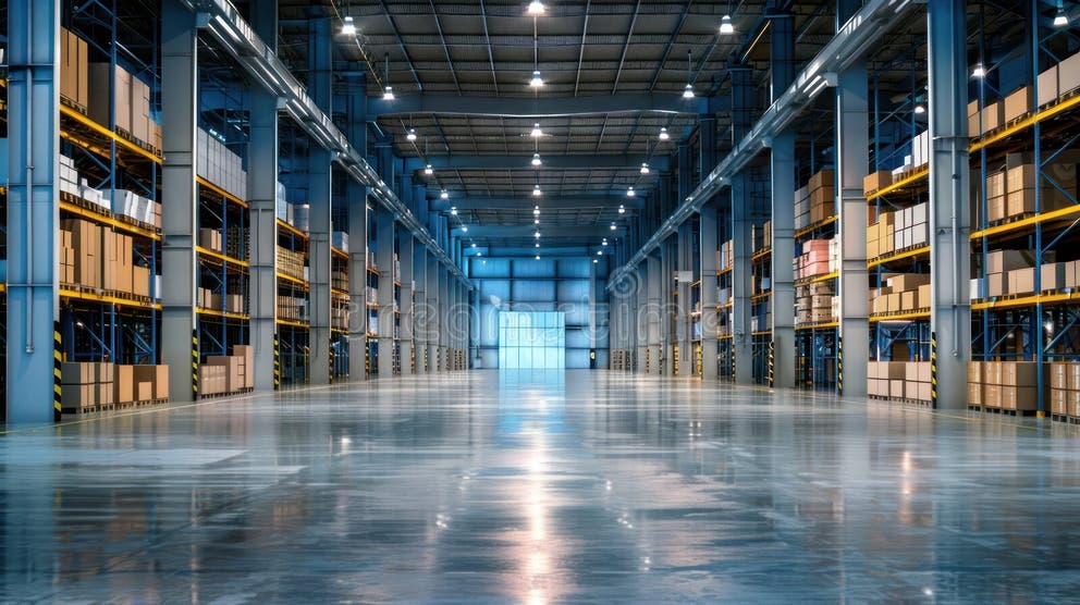 Distribution Warehouse Infrastructure Optimized for Rapid Stock ...