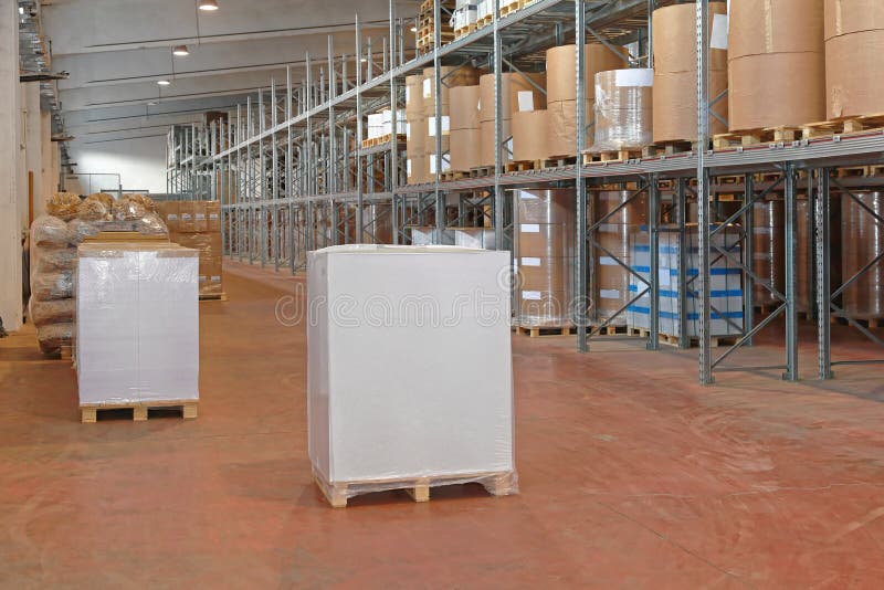 Distribution Warehouse stock photo. Image of business - 75693934