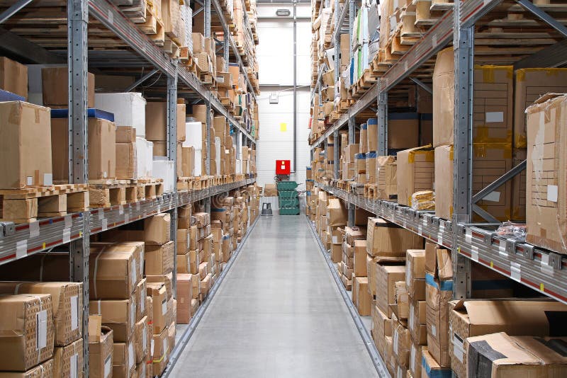 Distribution warehouse stock photo. Image of interior - 39148930