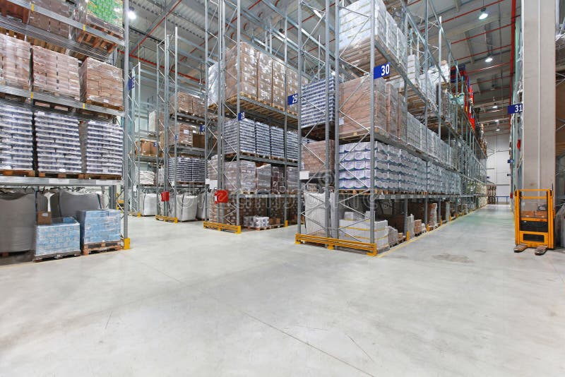 Distribution center stock photo. Image of industrial - 36202826