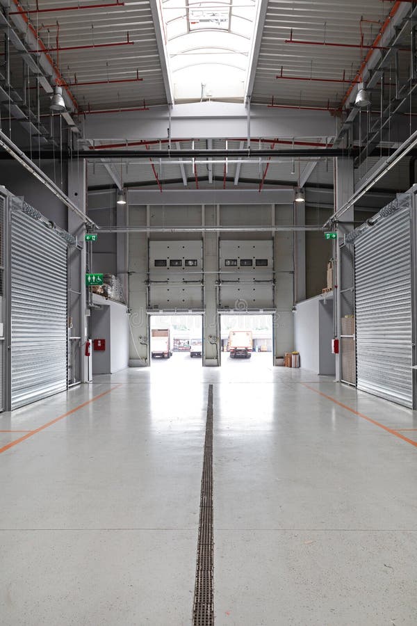 Distribution Warehouse Skylight Window Stock Image - Image of warehouse ...