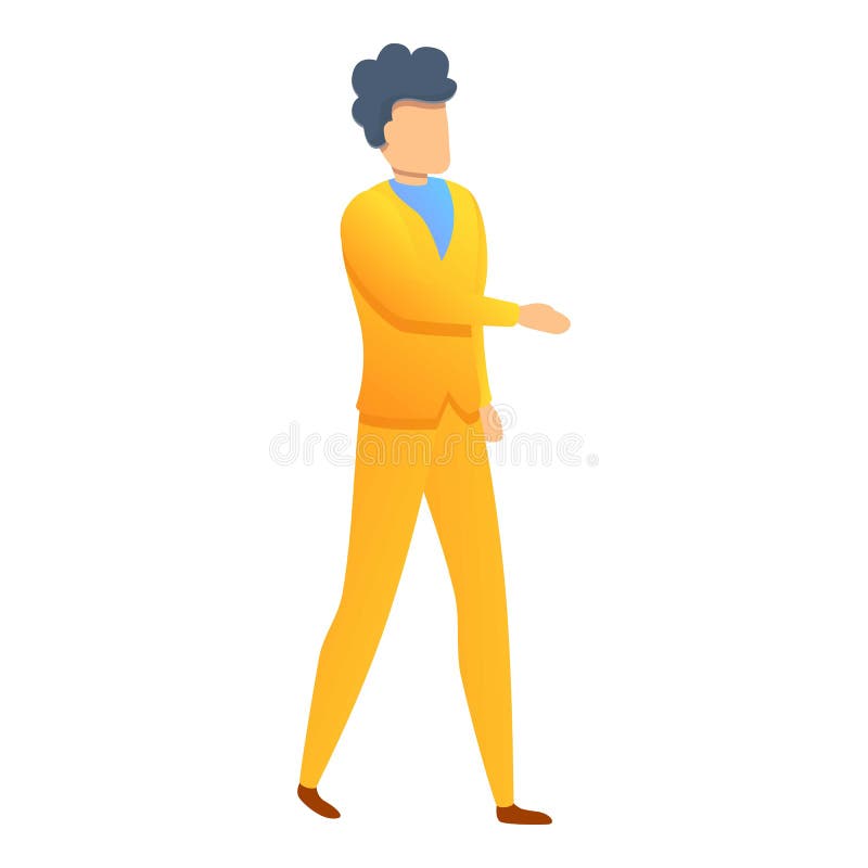 Distributor Manager Icon, Cartoon Style Stock Vector - Illustration of ...