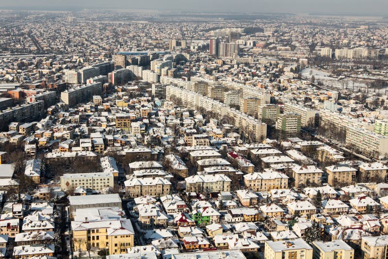 Bucharest Communist Apartment Blocks Skyline View Editorial Stock Image ...