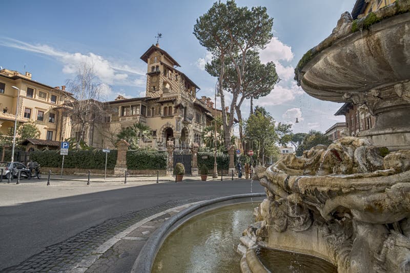 District of CoppedÃ¨ editorial stock image. Image of coppedauml - 50871704