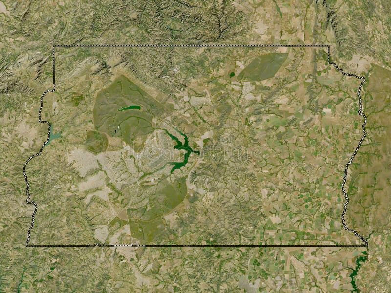 Distrito Federal, Brazil. Low-res Satellite. No Legend Stock Photo ...