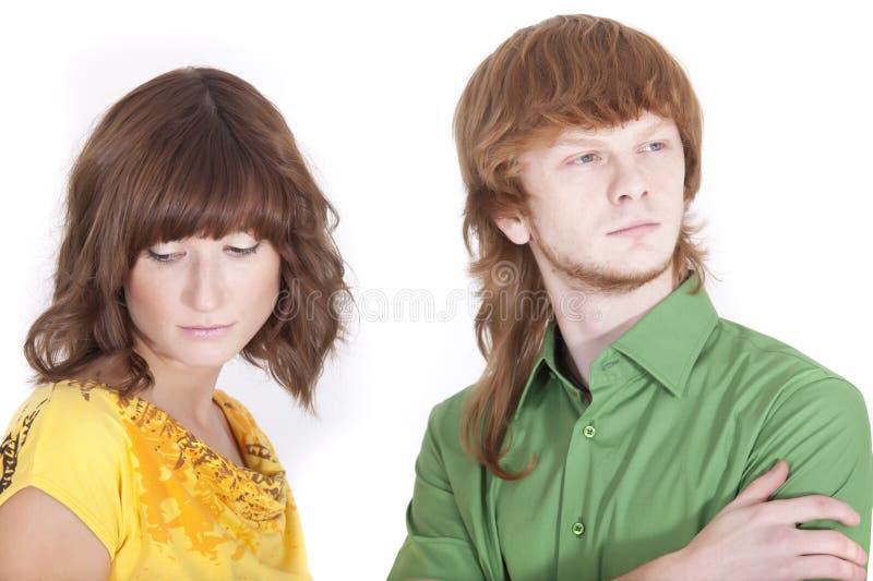 Distrust in relationship stock image. Image of cheat - 11724691