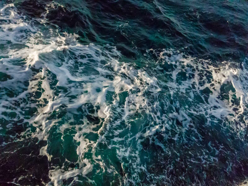 The Disturbance of the Water Overboard from the Ship Going into Stock ...