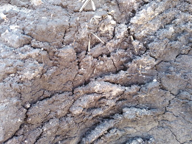 Disturbed Ground. Soil Texture Stock Image - Image of destruction ...