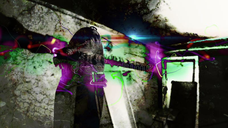 Disturbing Horror Background Stock Illustration - Illustration of ...