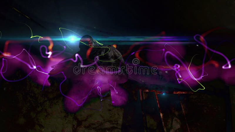 Disturbing Horror Background Stock Illustration - Illustration of ...