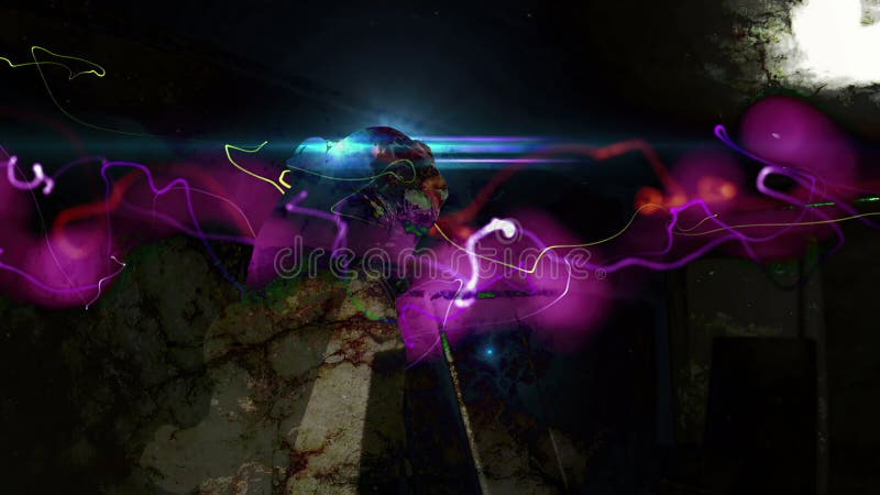 Disturbing Horror Background Stock Illustration - Illustration of ...