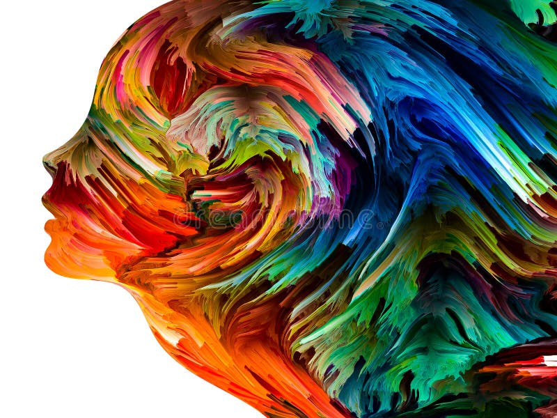 Internal Forces stock illustration. Illustration of rainbow - 201277567