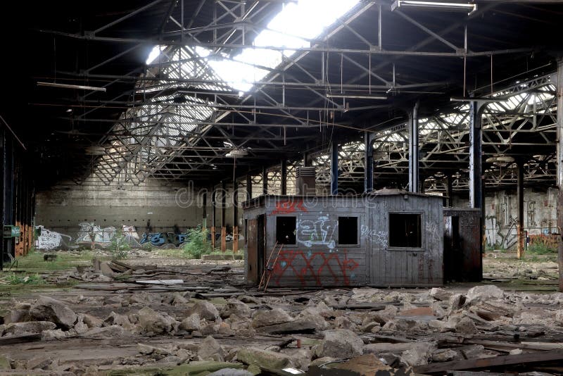 Disused factory stock image. Image of dilapidated, decommissioned ...