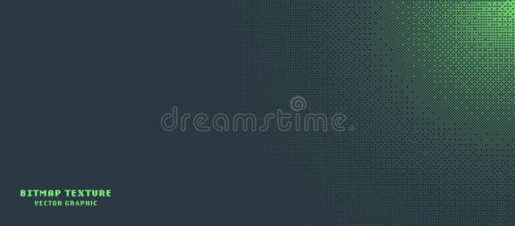 Dither Pattern Bitmap Texture Halftone Radial Gradient Vector Green ...