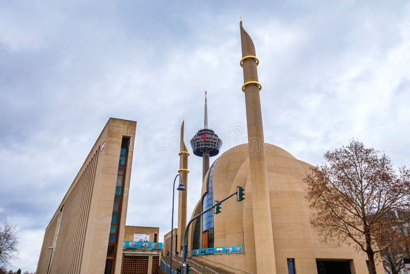 DITIB Central Mosque Cologne in Cologne Germany Editorial Stock Photo ...