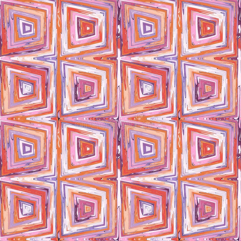 Ditzy Pixel Abstract Rainbow Seamless Pattern Backdrop. Modern Playful ...