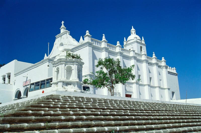 Diu hospital, India stock photo. Image of architecture - 348643628