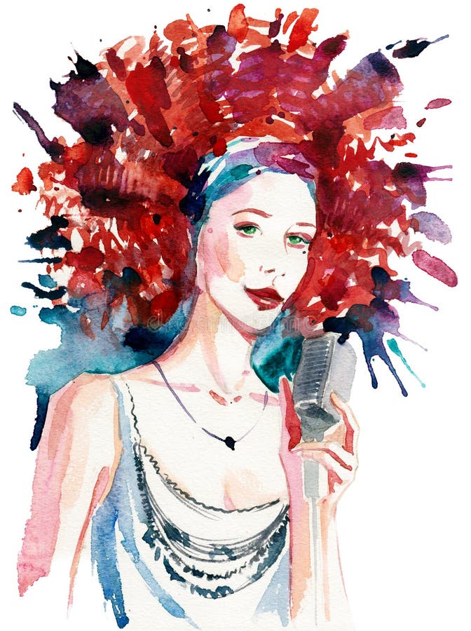 Singing Diva editorial stock image. Image of giant, bucharest - 41104179