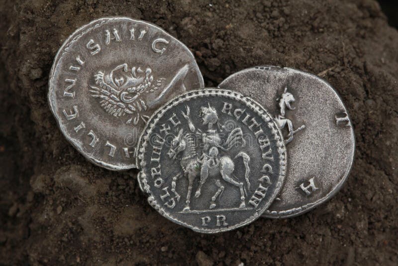 Diva Faustina roman coin stock image. Image of dinar - 97820613