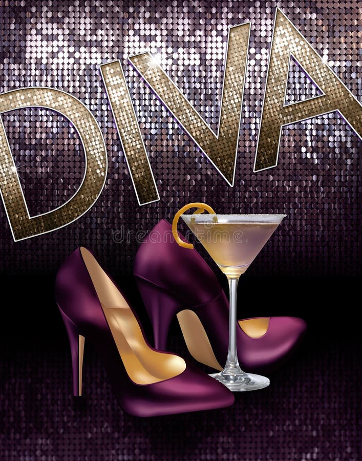 Diva Background Stock Illustrations – 2,896 Diva Background Stock ...