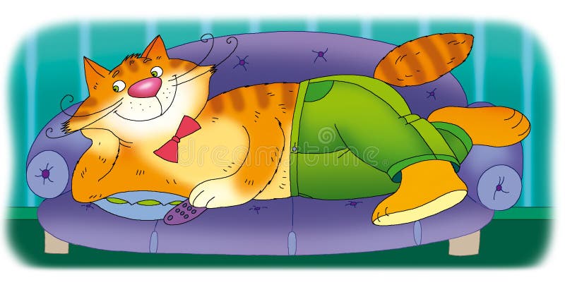 Divan stock illustration. Illustration of respite, enjoyment - 5320387