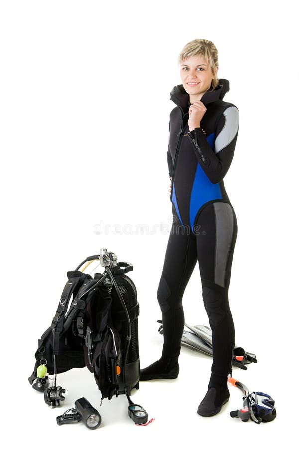 Before dive stock photo. Image of leisure, tank, check - 22834922