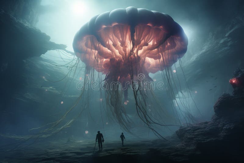 Dive into an Alternate Reality Where Giant Stock Illustration ...