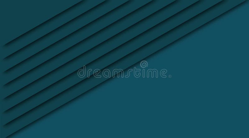 Deep Blue Papercut Abstraction Stock Illustration - Illustration of ...