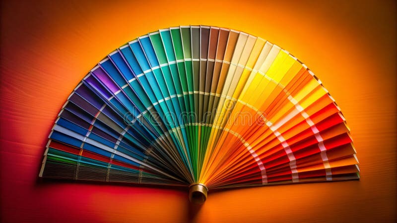 Inspiring Design Palette Explore a Stunning Gradient Color Swatch Fan ...