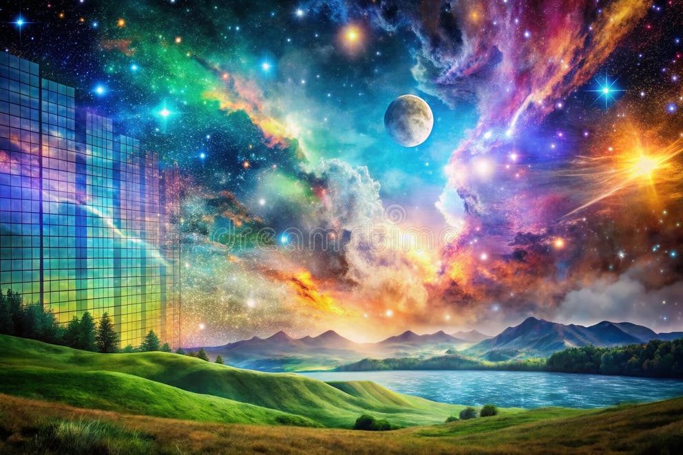 Data in a Dreamlike Landscape a Surreal Spreadsheet Visualization of ...