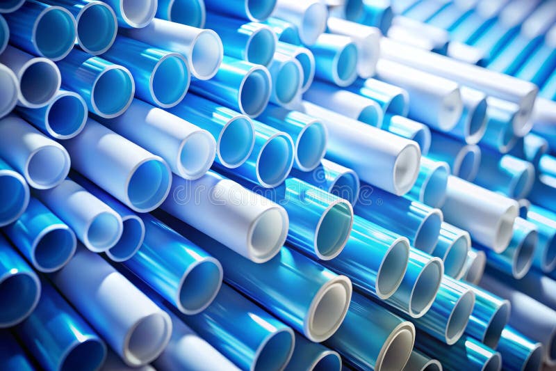 Stunning Abstract Digital Art: Blue and White Tubes Create a Modern ...