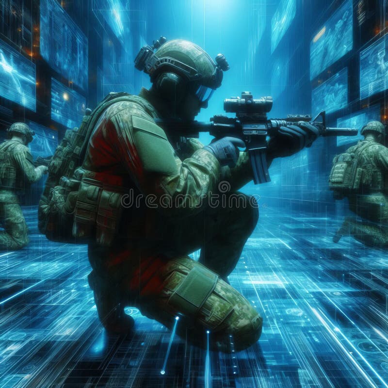 Dive into the Complexities of Military Service with a Thought Pr Stock ...