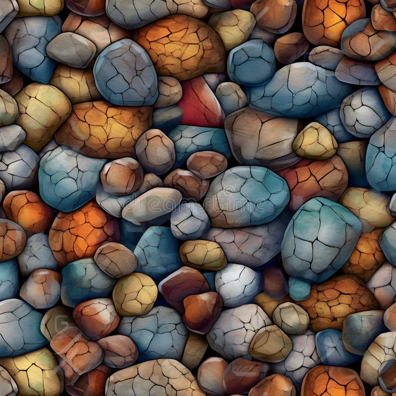 Dive into a Creative Wonderland with Mesmerizing Stone Patterns Stock ...