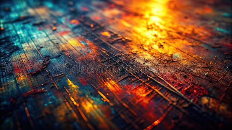 Mysterious Dark Scratched Surface an Intriguing Abstract Texture for ...