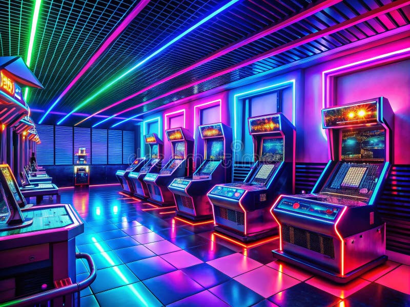 Dive into a Digital Realm Experience Immersive Gaming in a Futuristic ...