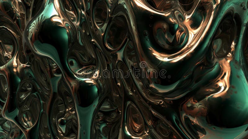 Celestial Alloy: Alien Elegance Stock Image - Image of futurism ...