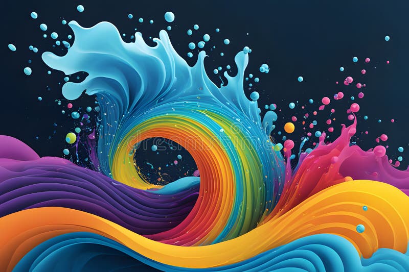 AI Generated- Illustrations for the Concept of Physics on the Topic of ...