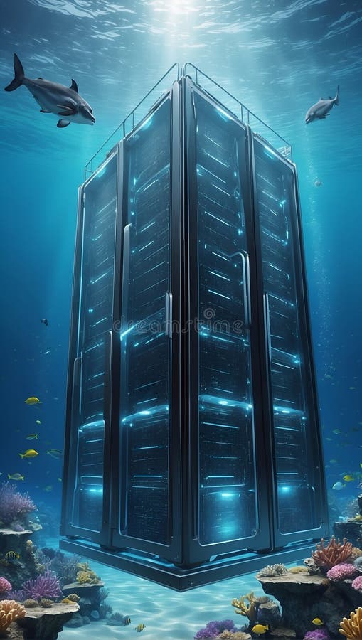 AquaTech Tranquil Storage. AI Generate Stock Illustration ...