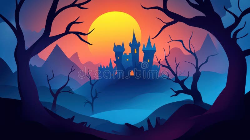 Dive into a Gothic Horror Realm Filled with a Sinister Castle, Eerie ...