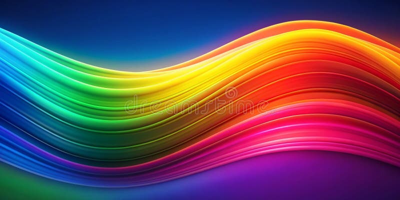 Dive into the Immersive World of Abstract Art As Vibrant Colors Blend ...