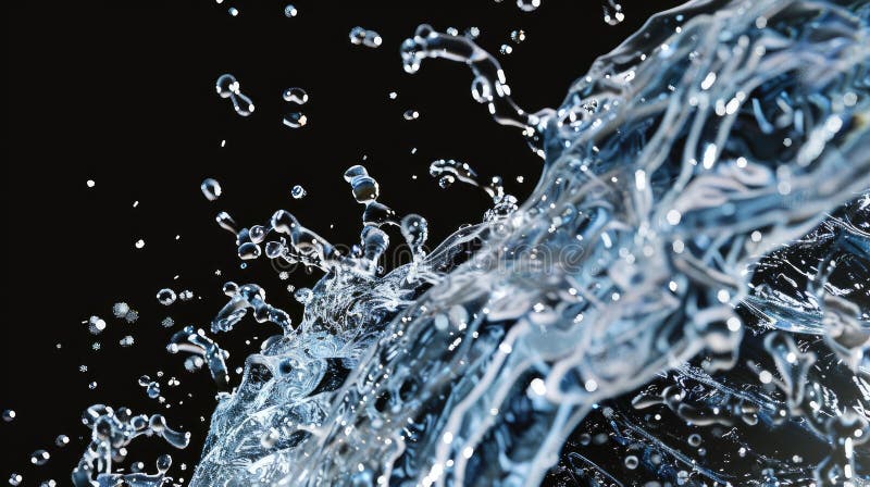 Dive into Liquid Art! WATER Rendered in Mesmerizing 3D Holographic ...