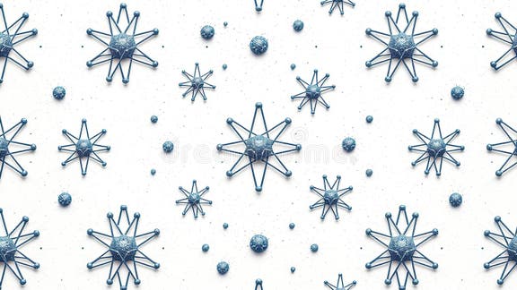 Atomic Structure Patterns a Vibrant Seamless Texture for Science ...