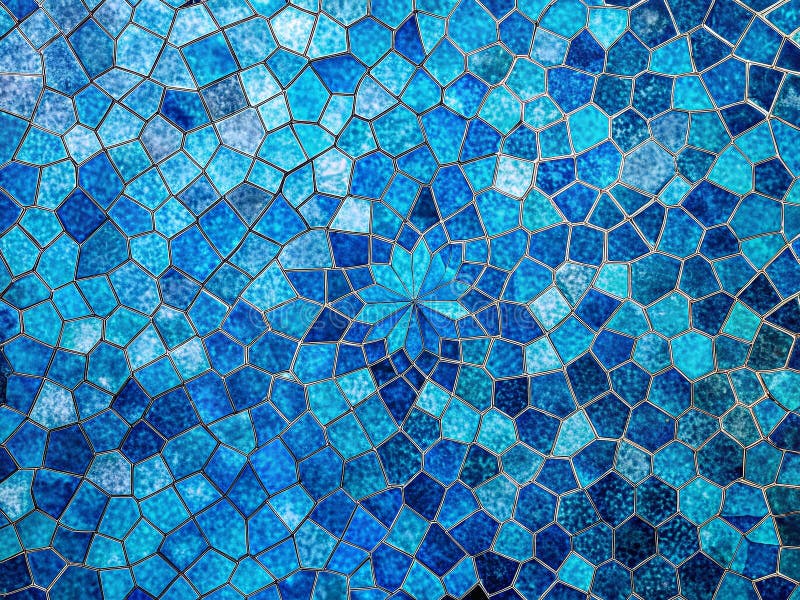 Stunning Abstract Blue Mosaic Texture Background a Minimalist Design ...