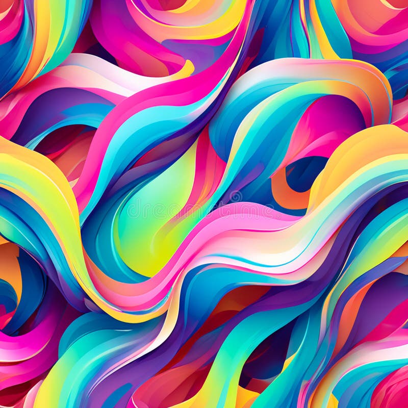 Vivid Abstract Landscape stock image. Image of abstract - 309927005