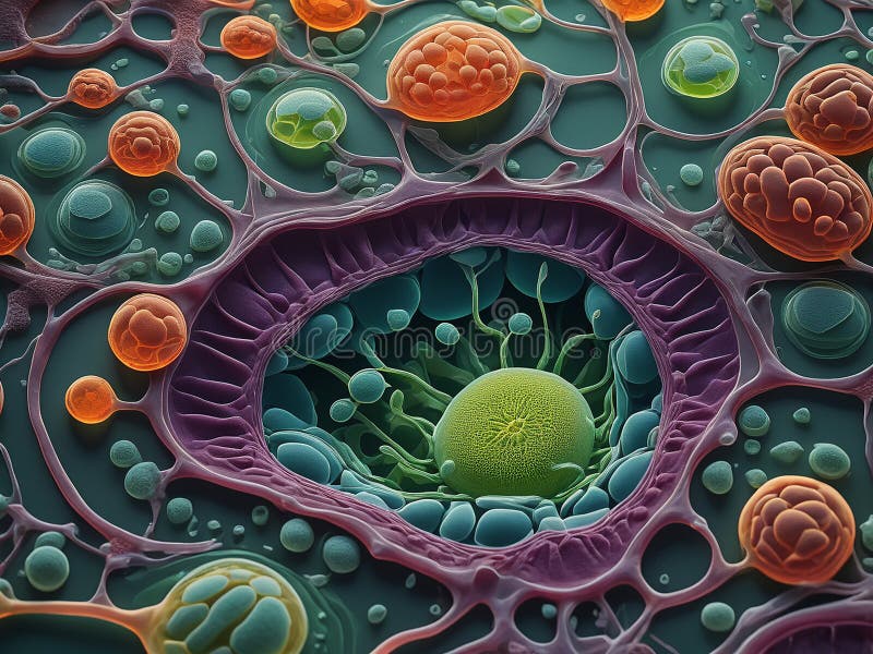 Dive into the Microscopic World with this Stunning Representation of a ...