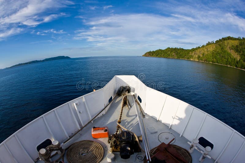 DIve ship stock image. Image of dive, horizon, boat, water - 6935677