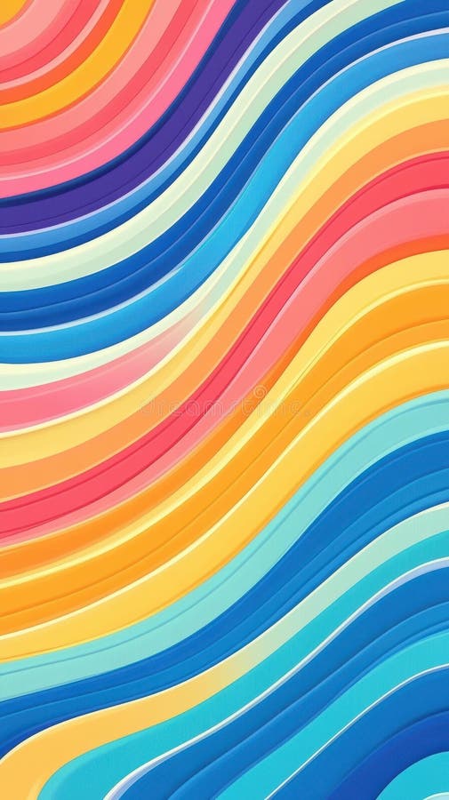 Dive into Vibrant Acid Wave Backgrounds, Blending Colorful Lines and ...